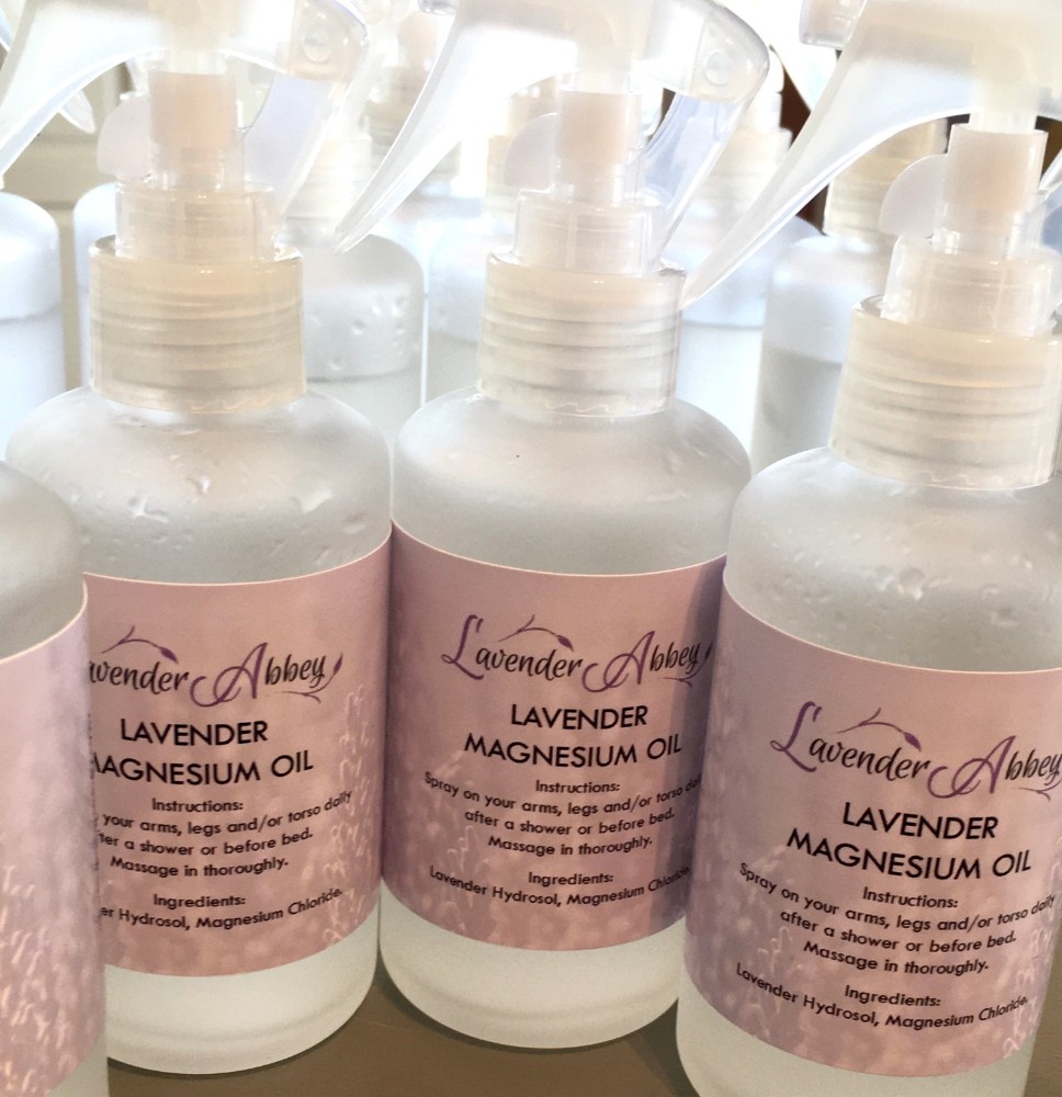 Magnesium Oil and Lavender Spray | Lavender Abbey